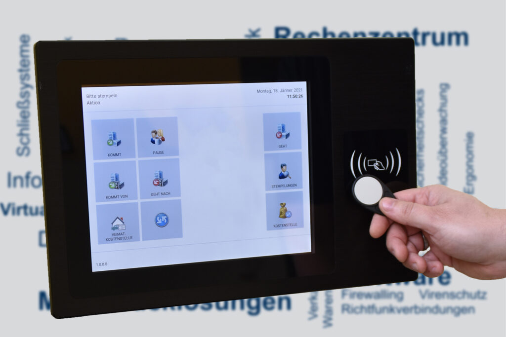 10.4 inch Touch Panel PC, NFC Reader, 4G - Resun Pc